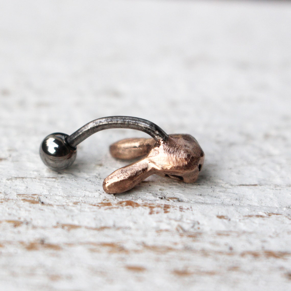 Bunny Rabbit Belly Button Jewelry Titanium or Surgical Steel | Etsy