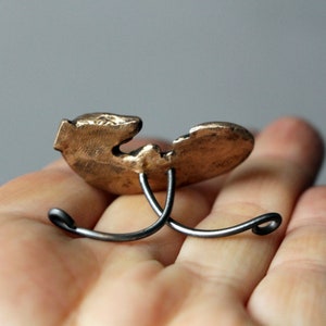 Wiener Dog Two Finger Ring - Etsy