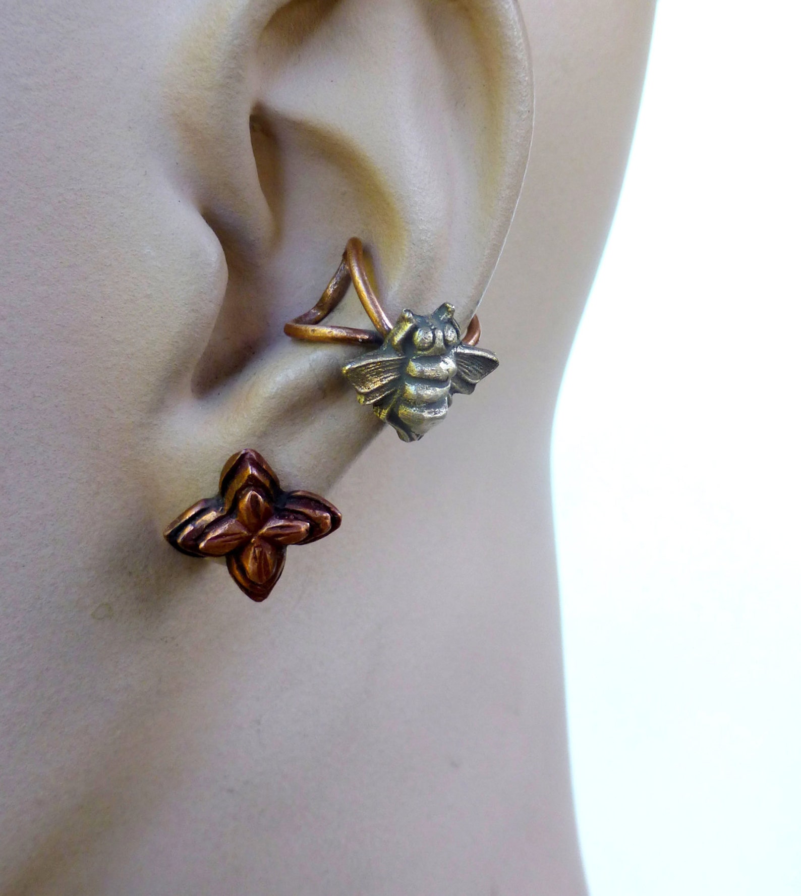 Bee Ear Cuff - Etsy