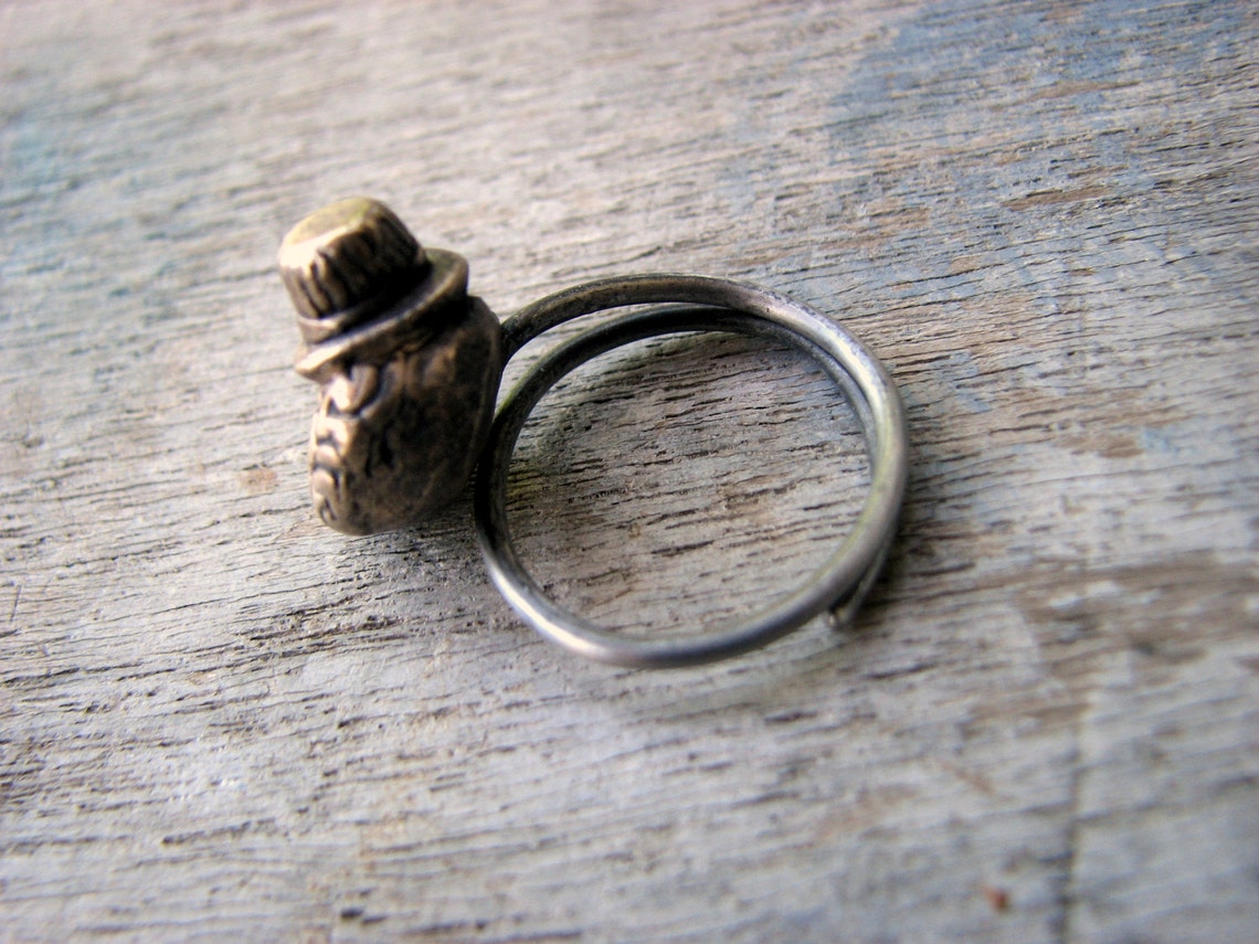 Steampunk Brain Ring Thinking Cap - Etsy