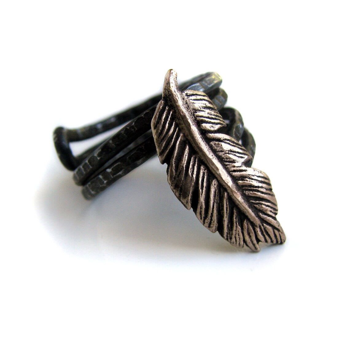 Mens Ring Cool Feather Ring - Etsy