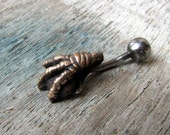 Mistletoe Belly Ring - Etsy