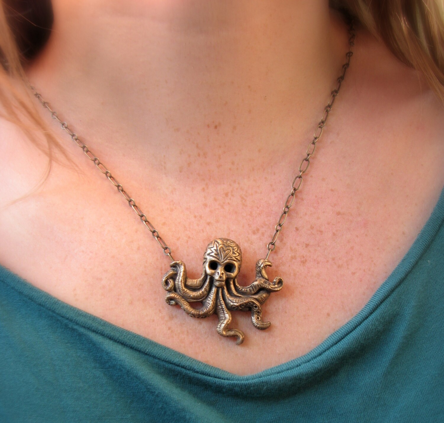 Cthulhu Monster Tentacles Necklace - Etsy