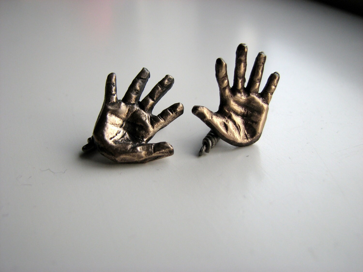 Miniature Hand Cuff Links - Etsy