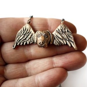 Rhodesian Ridgeback Angel Necklace - Etsy