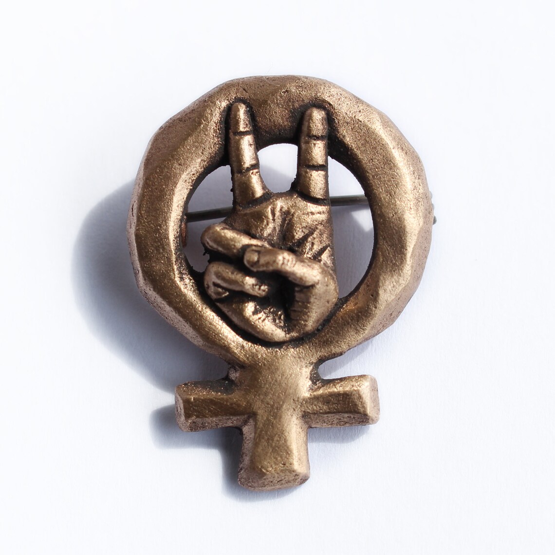 Victorious Women Feminist Symbol Brooch Pin - Etsy
