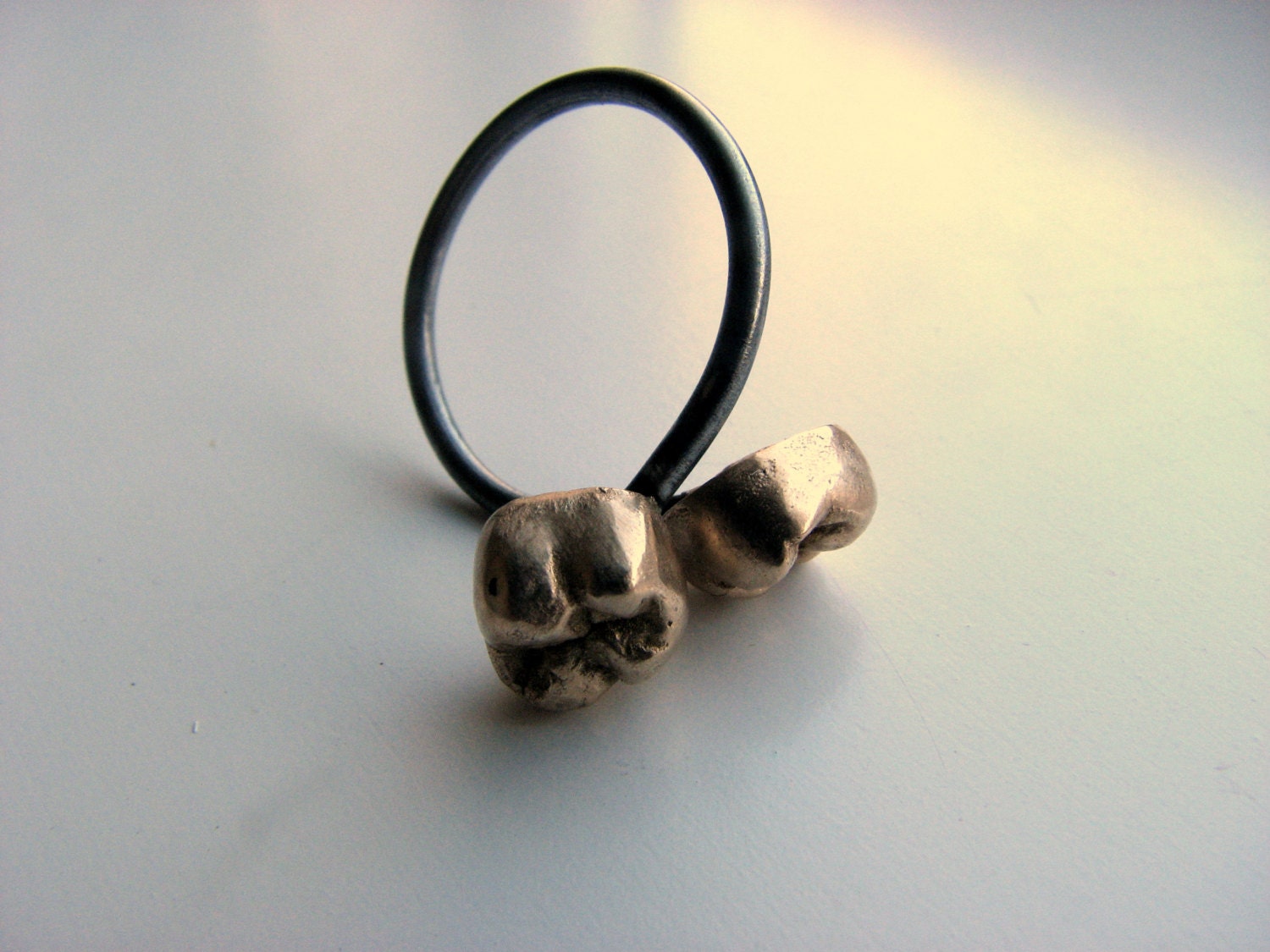 Human Tooth Knuckle Ring. - Etsy