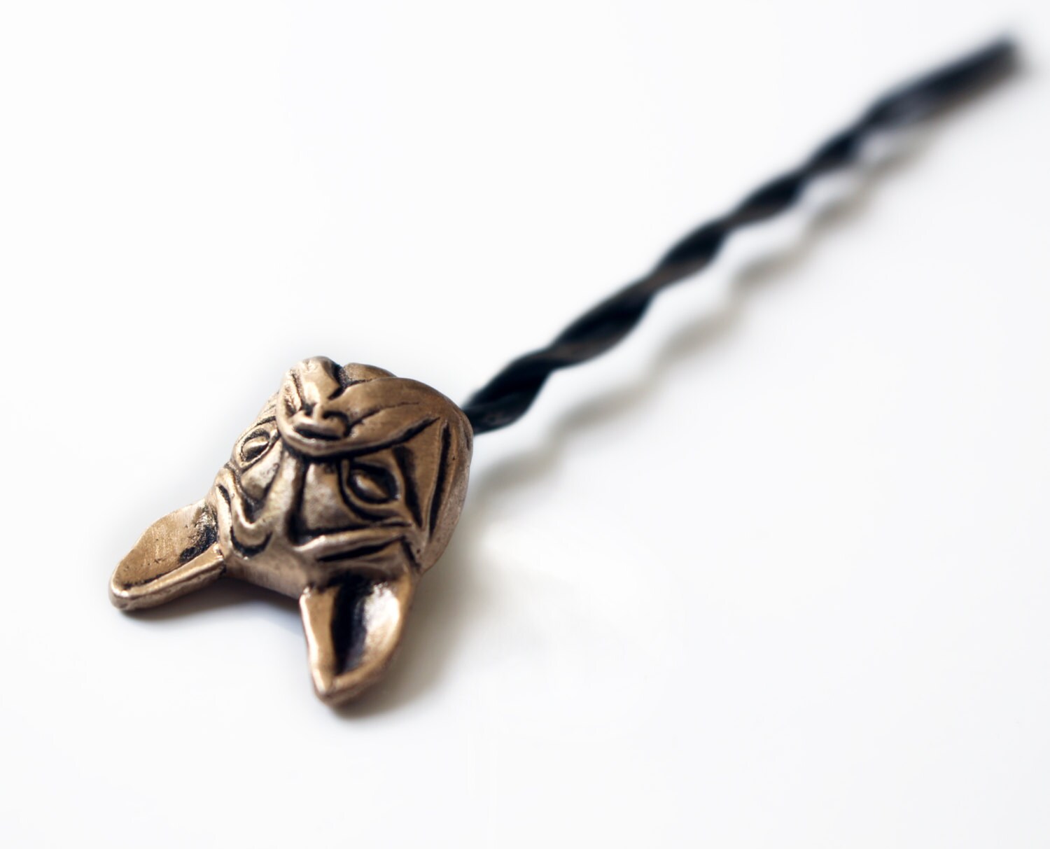 Bulldog Hair Stick - Etsy