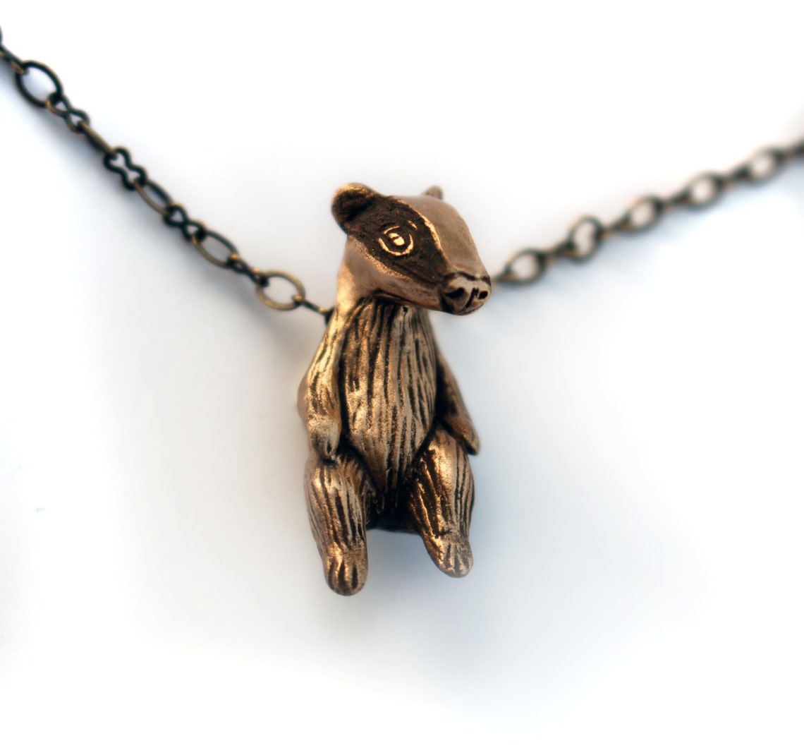 English Badger Pendant - Etsy Sweden