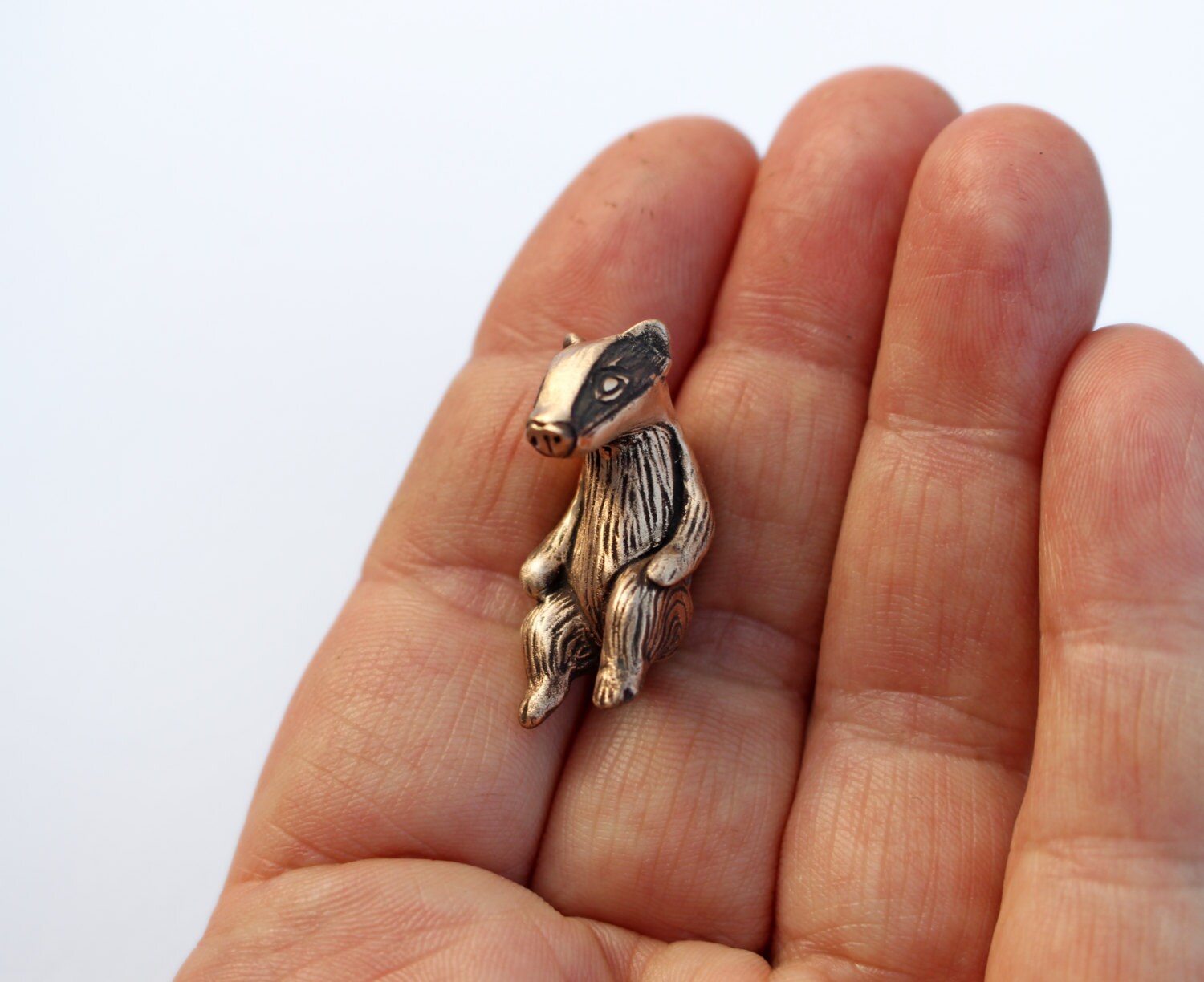 English Badger Pendant - Etsy Sweden