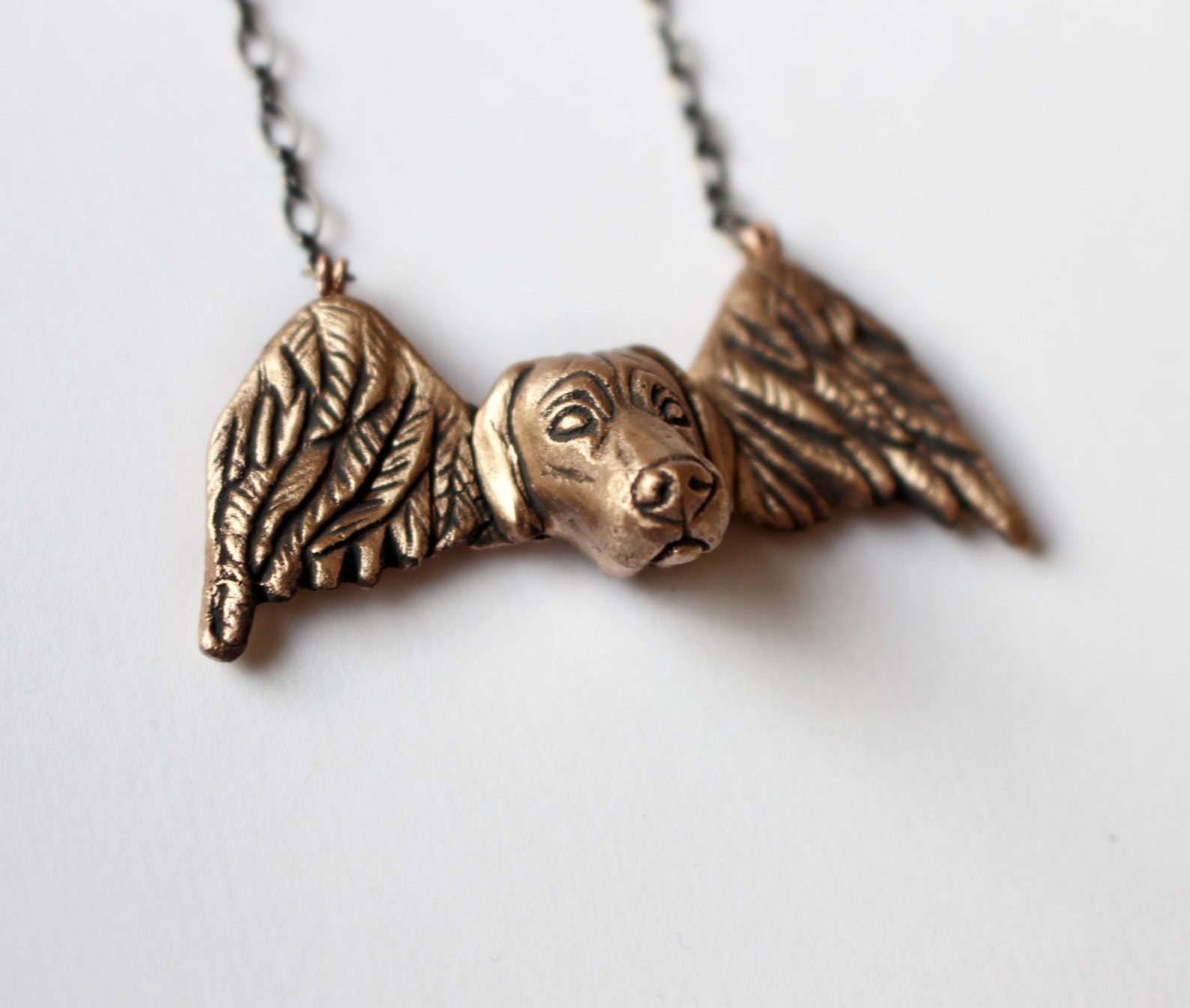 Rhodesian Ridgeback Angel Necklace - Etsy