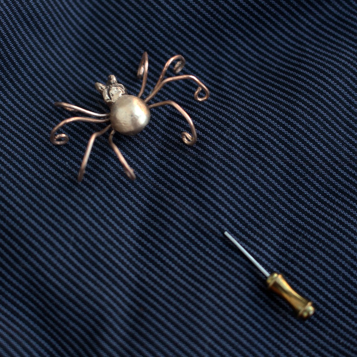 Spider Stick Pin Brooch - Etsy