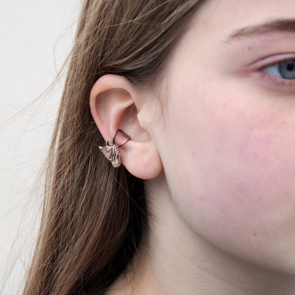 Wolf Ear Cuff - Etsy