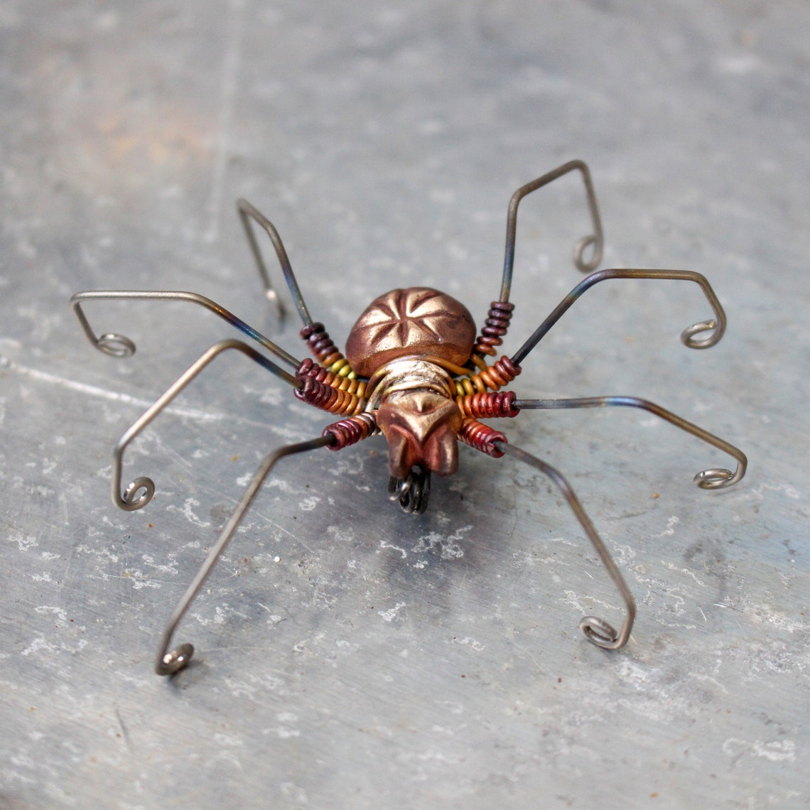 Large Spider Brooch Pin - Etsy
