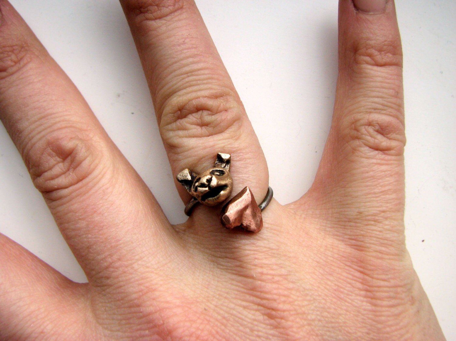 Chihuahua Dog Love Ring - Etsy