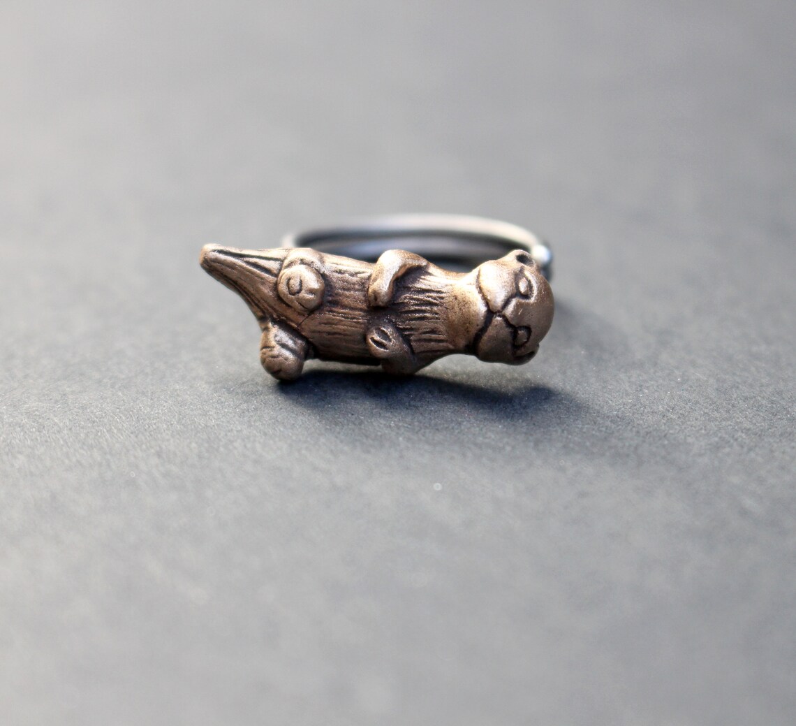 Sea Otter Ring | Etsy