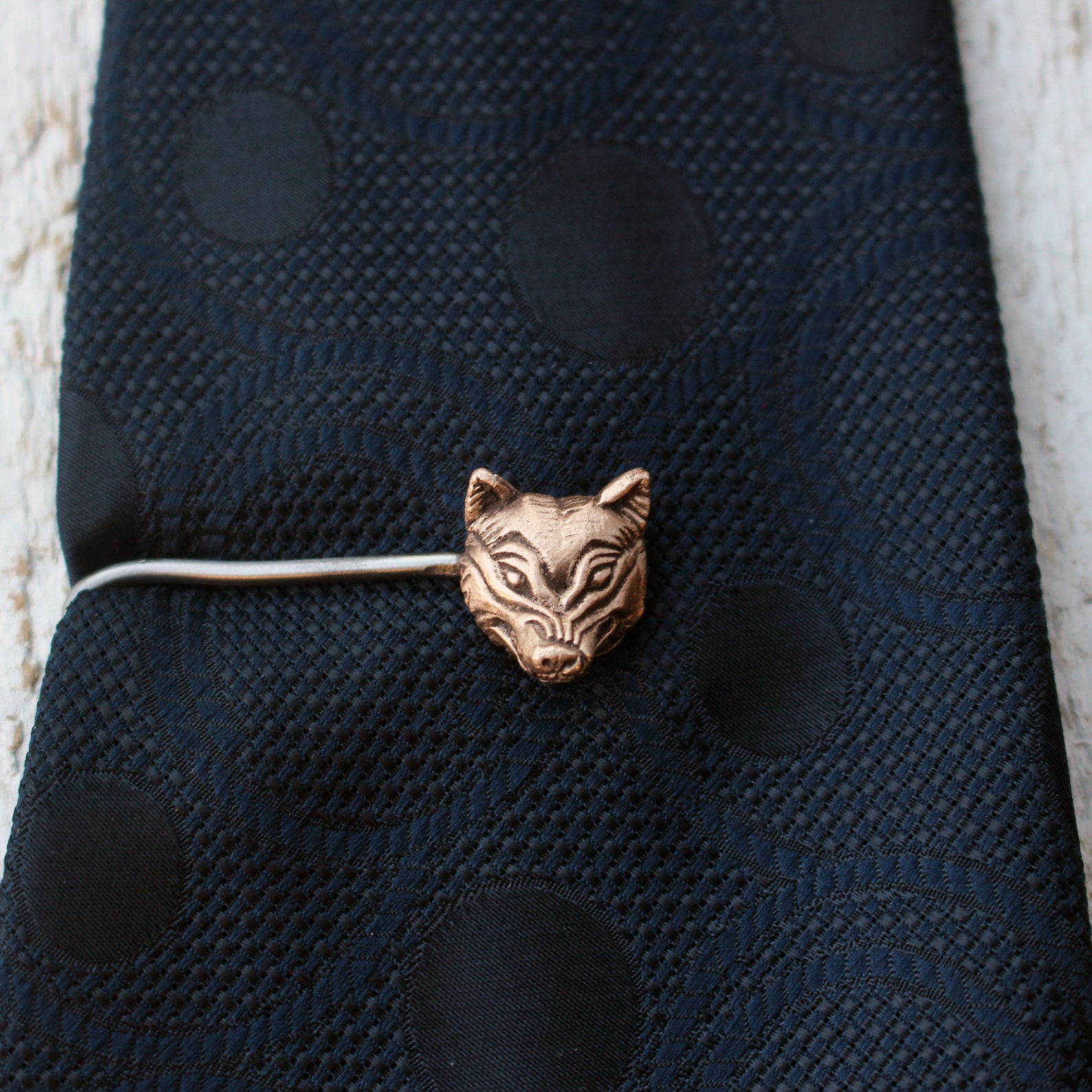 Wolf Head Tie Clip - Etsy