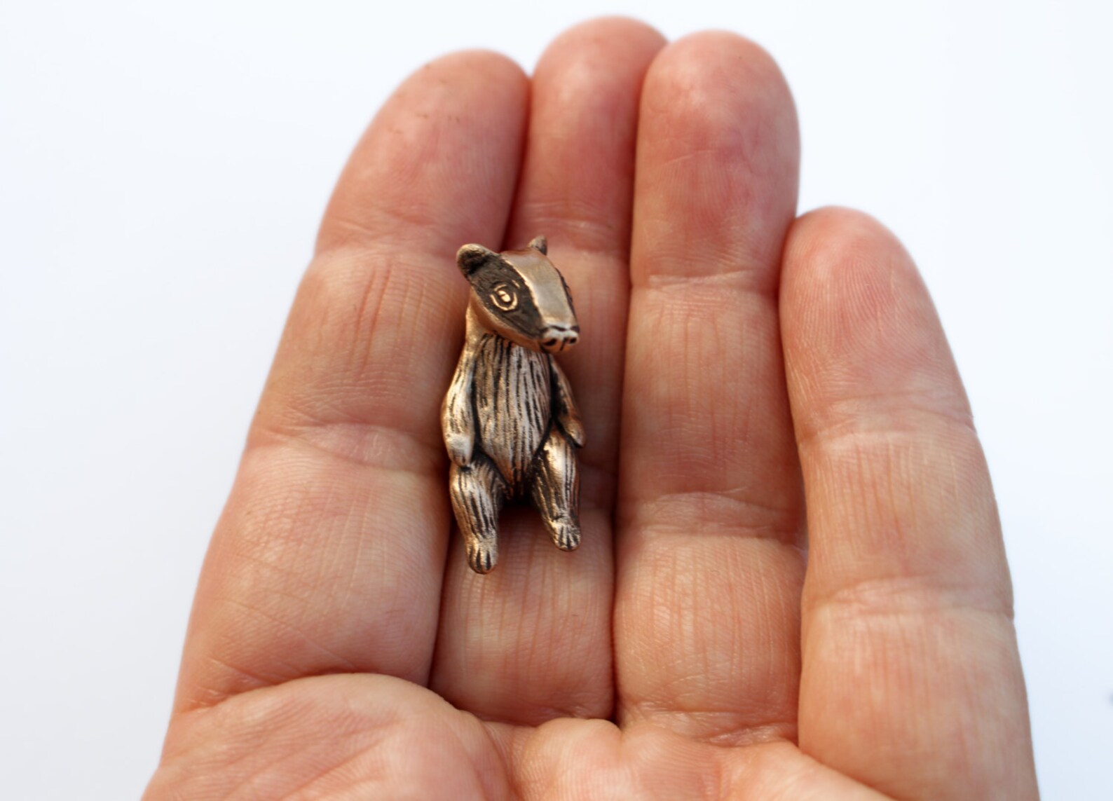 English Badger Pendant - Etsy Sweden