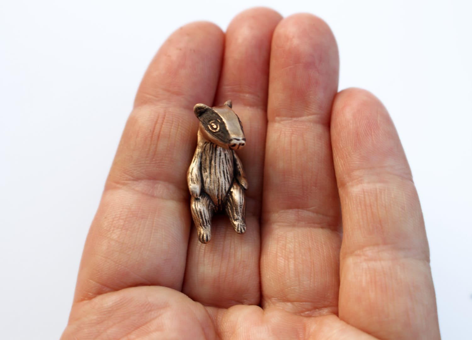 English Badger Pendant - Etsy Sweden