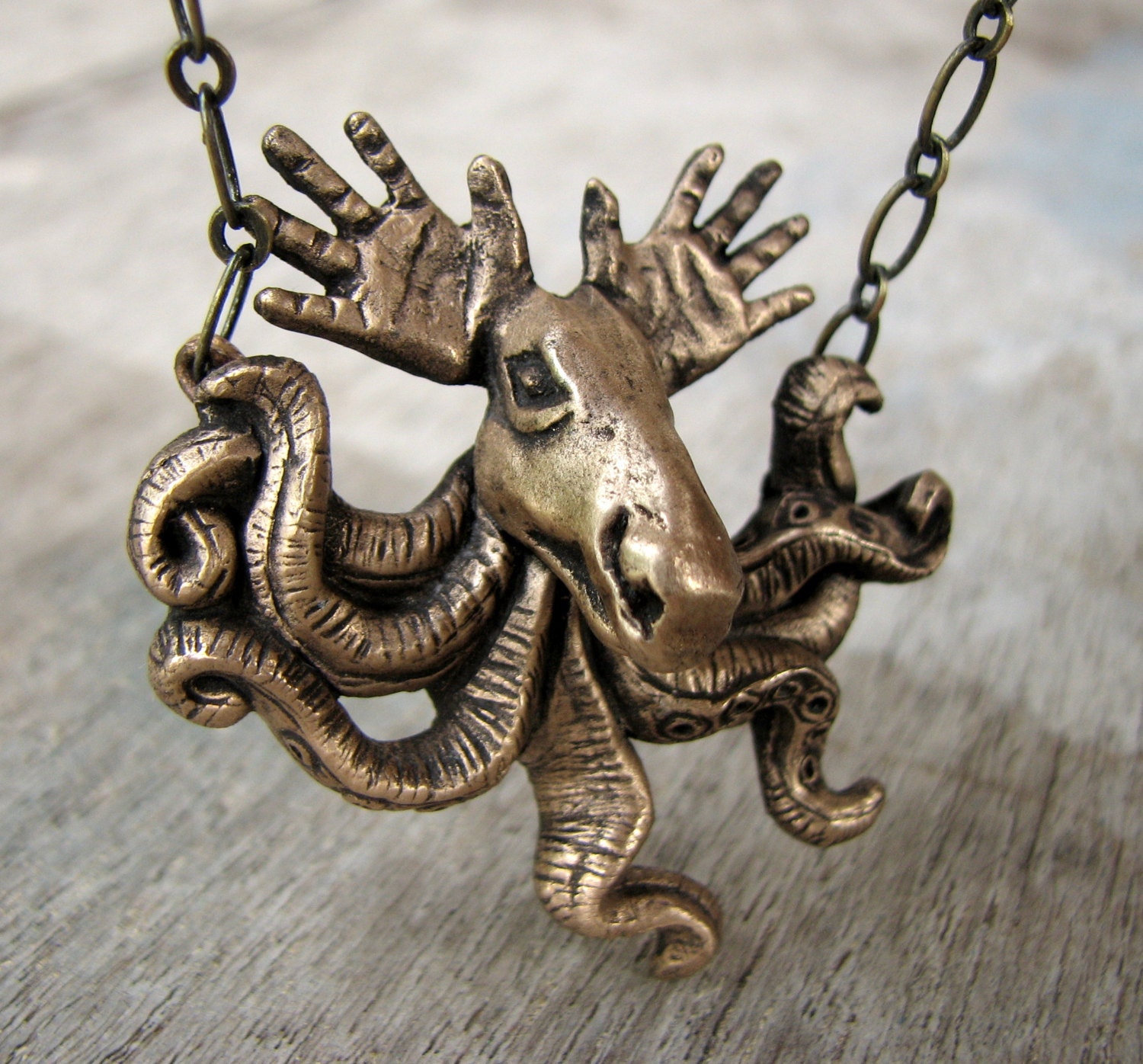 Cthulhu Monster Tentacles Necklace - Etsy
