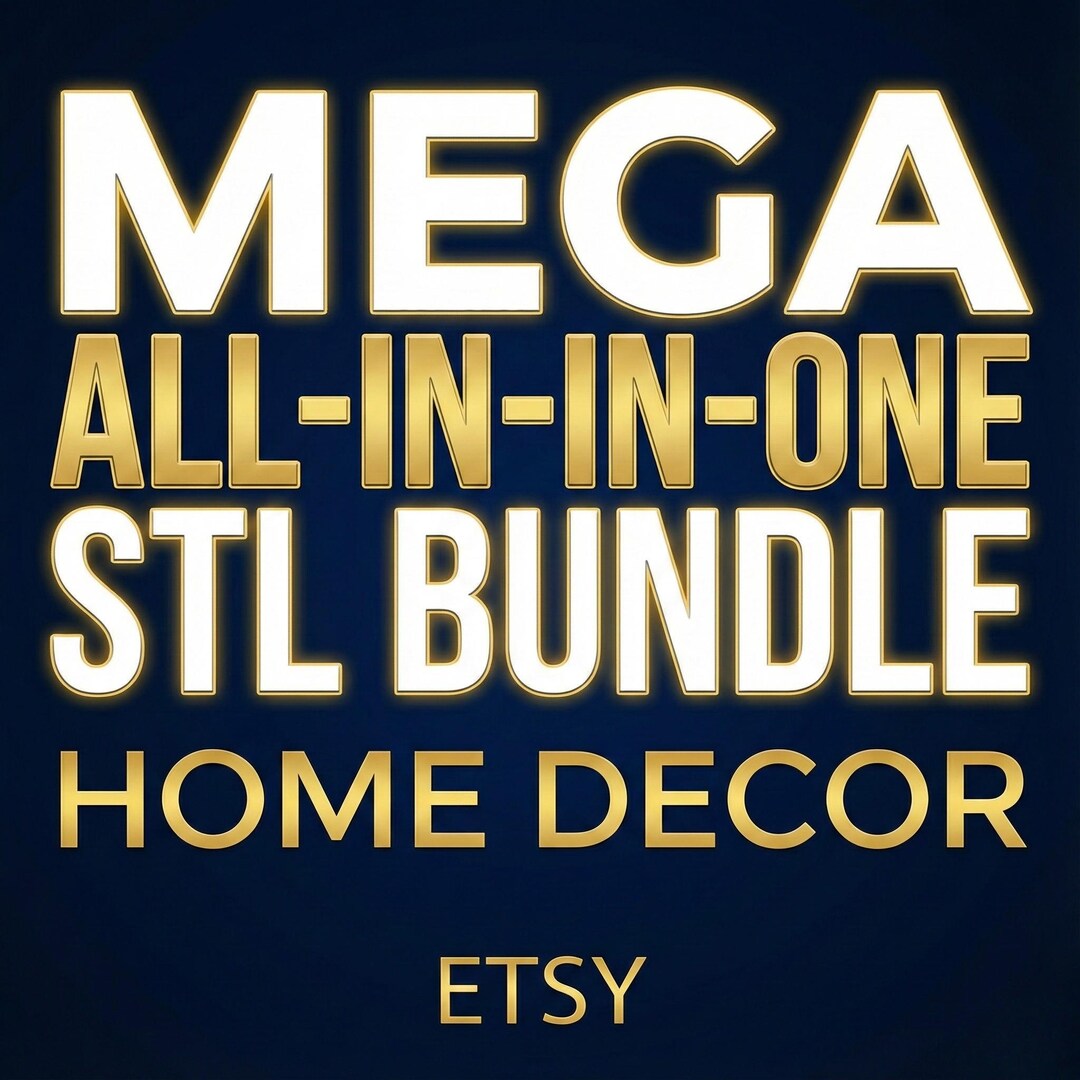 3D Print STL Files Mega Pack | Modern Home Decor (instant Download) - Etsy