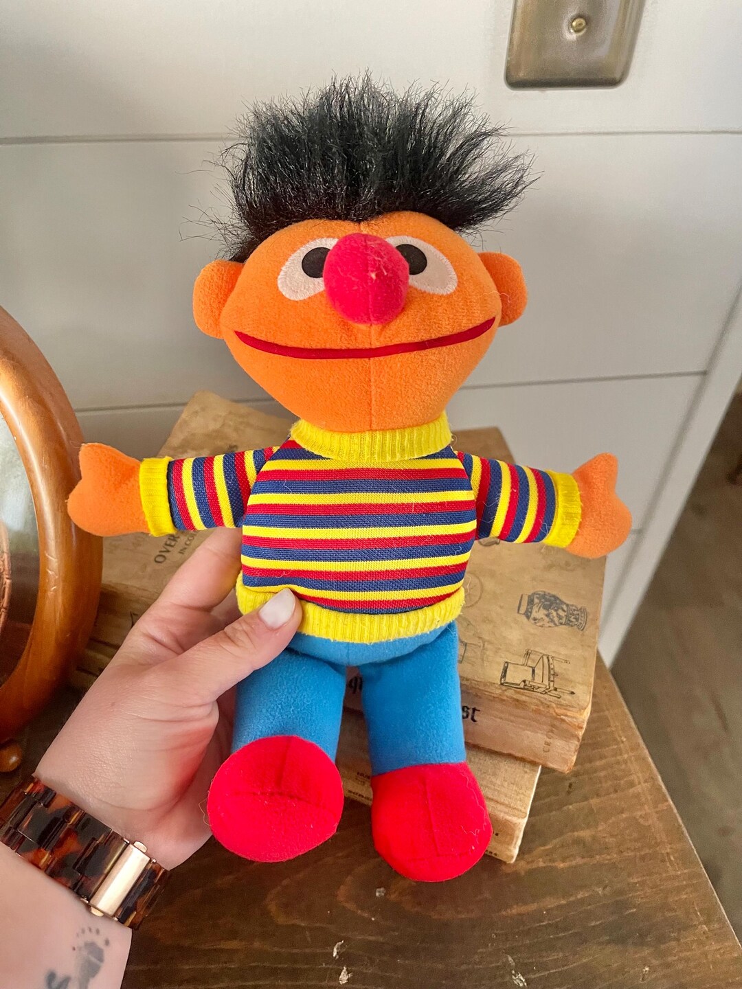 Vintage Ernie Stuffed Animal - Etsy