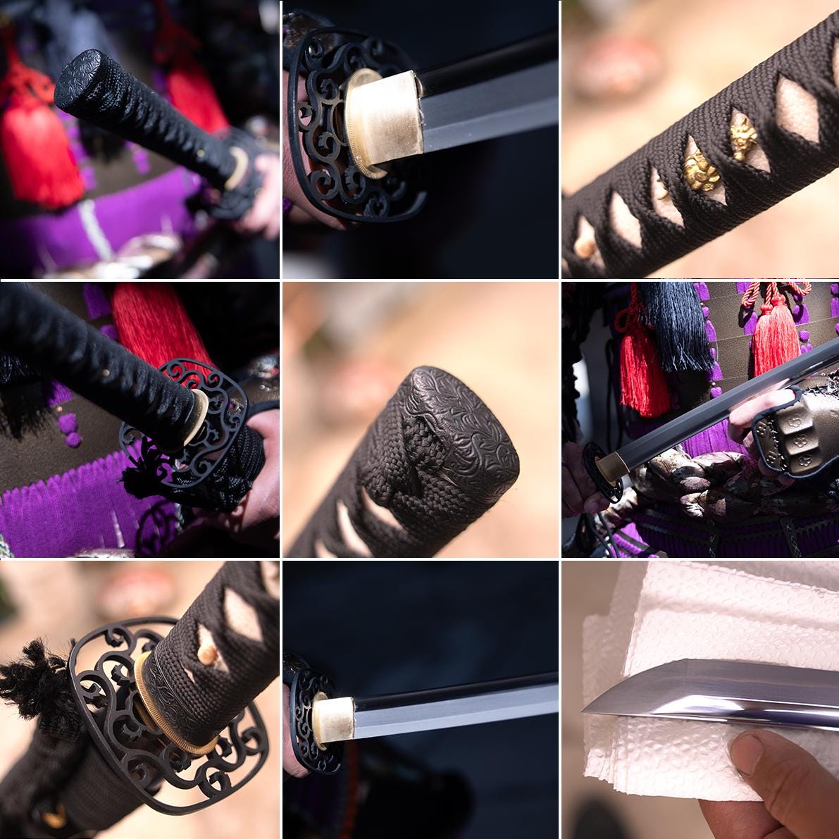 Uzumaki (渦巻), Japanese Katana, Traditional Handcrafted, Artisan ...