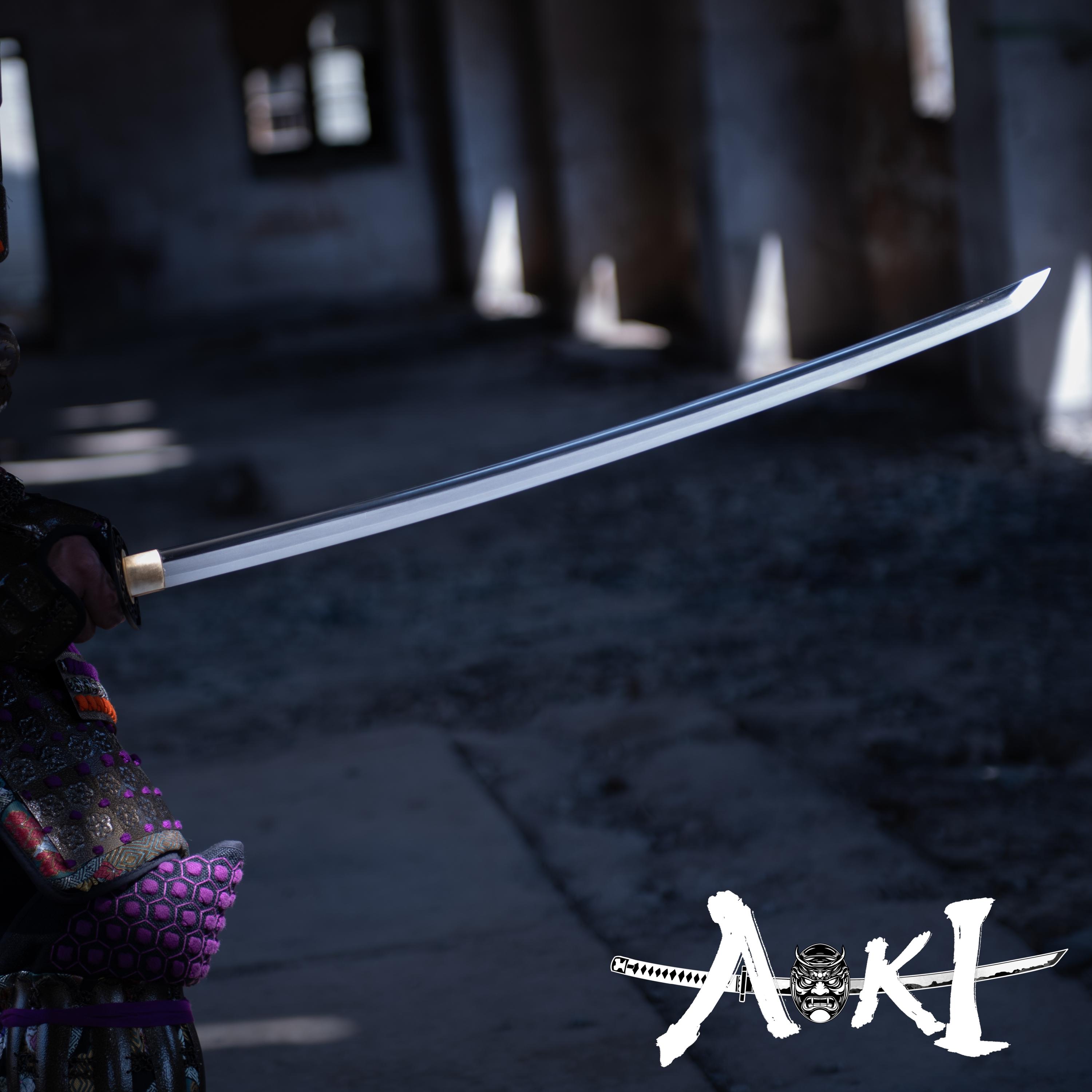 Uzumaki (渦巻), Japanese Katana, Traditional Handcrafted, Artisan ...