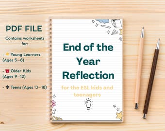 End of School Year Reflection Worksheet 100% Customizable Canva ...