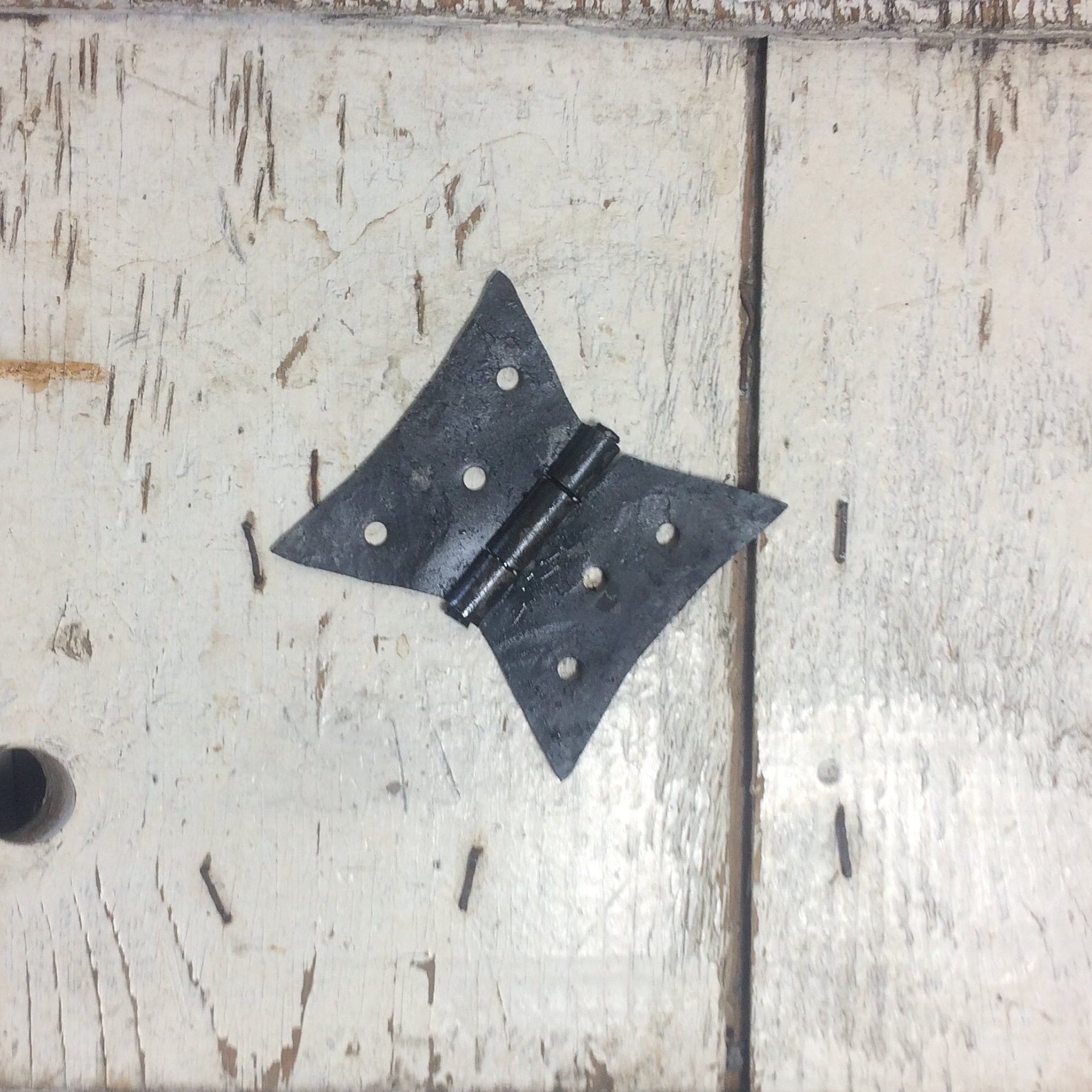 Small Butterfly Hinge Forged Butterfly Hinge Handmade | Etsy