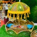 Litter Rasam Thaal Dome Umbrellas Cups | Haldi Mehndi Mayun Tray ...