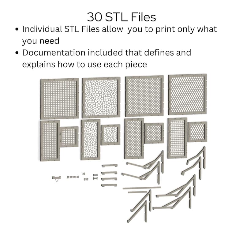Modular Enamel Pin Display STL Files: Customizable 3d-printed Frames - Etsy