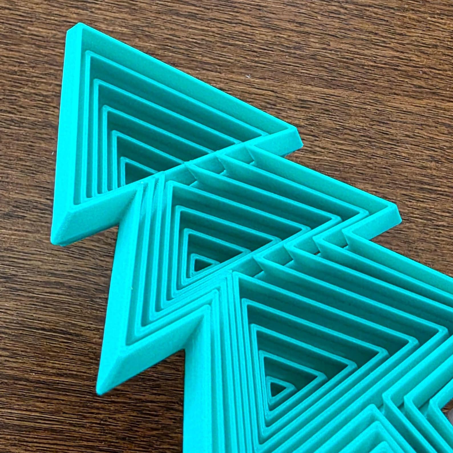 Christmas Tree Fidget Toy STL – Geometric Print-in-place File, No ...
