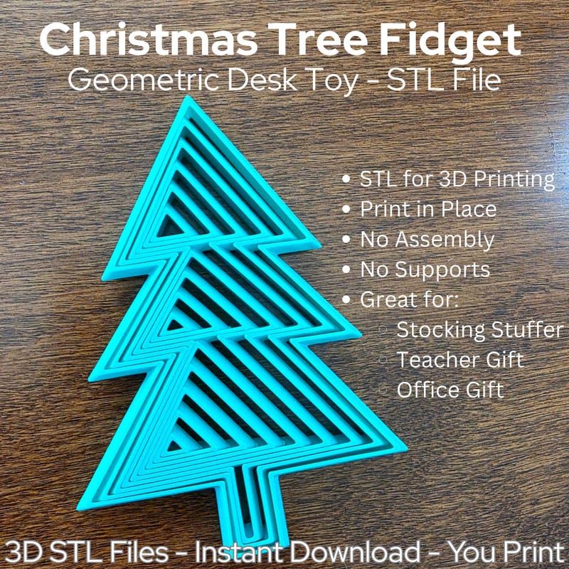 Christmas Tree Fidget Toy - Etsy