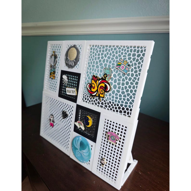Modular Enamel Pin Display STL Files: Customizable 3d-printed Frames - Etsy