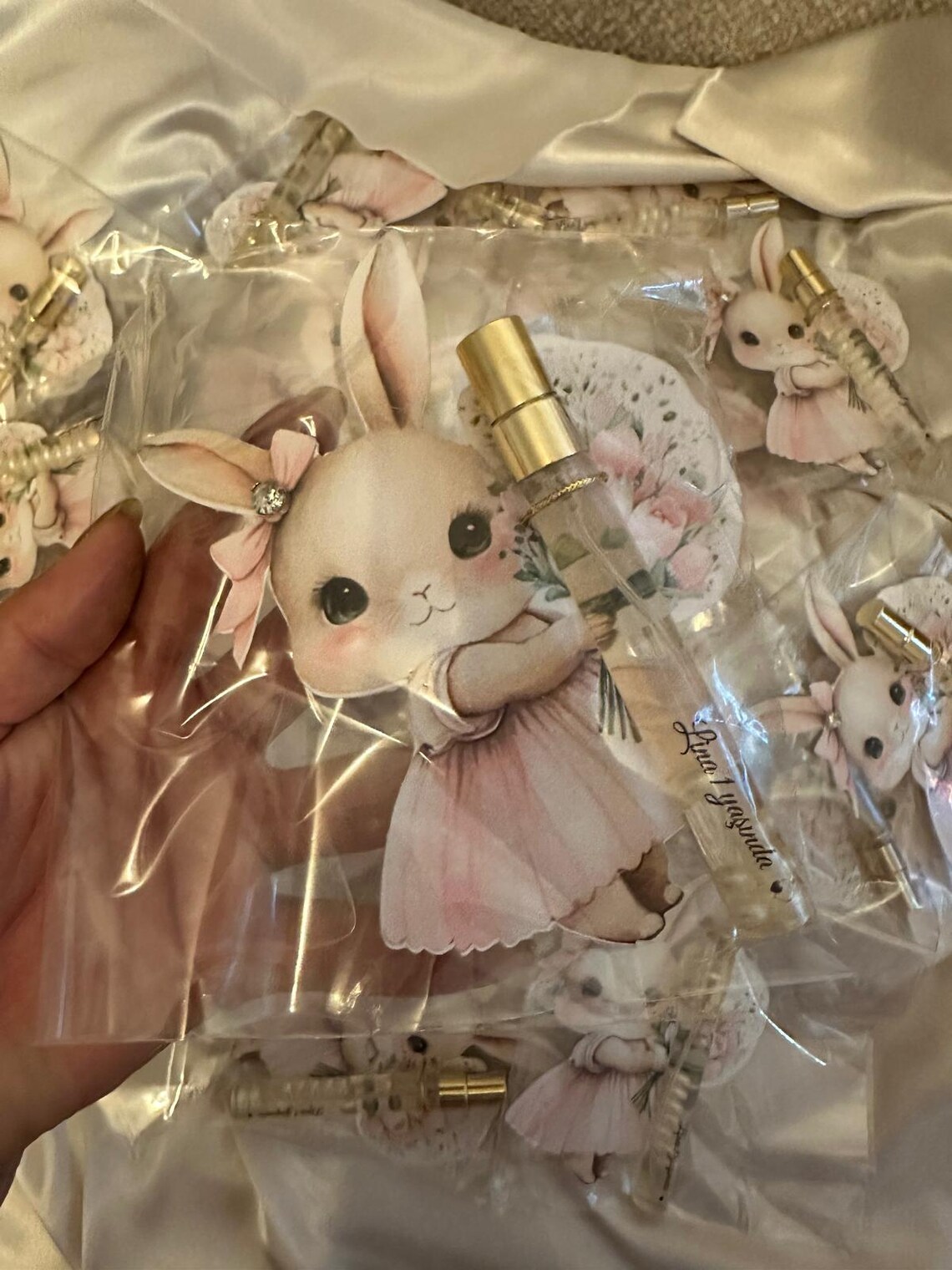 Mini Turkish Cologne Favor – Bunny Design, Baby Shower Gift (10ml) - Etsy