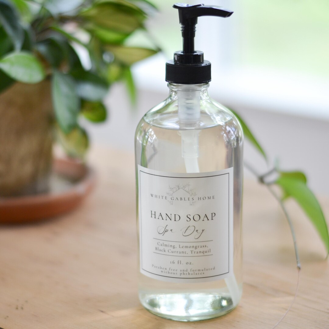 Spa Day Hand Soap, Luxury Soap for Bathroom & Kitchen - Etsy