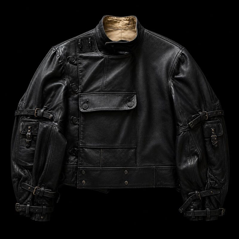 50s Biker Jacket Vintage - Etsy