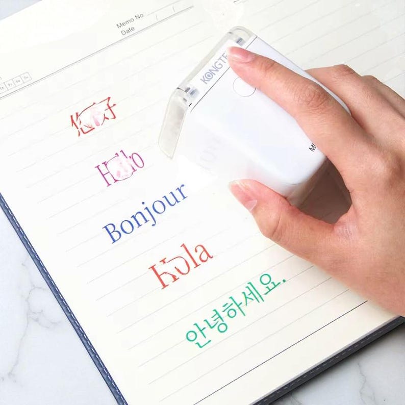 Mini Handheld Color Printer | Wireless Inkjet for DIY Tattoo, Logo ...