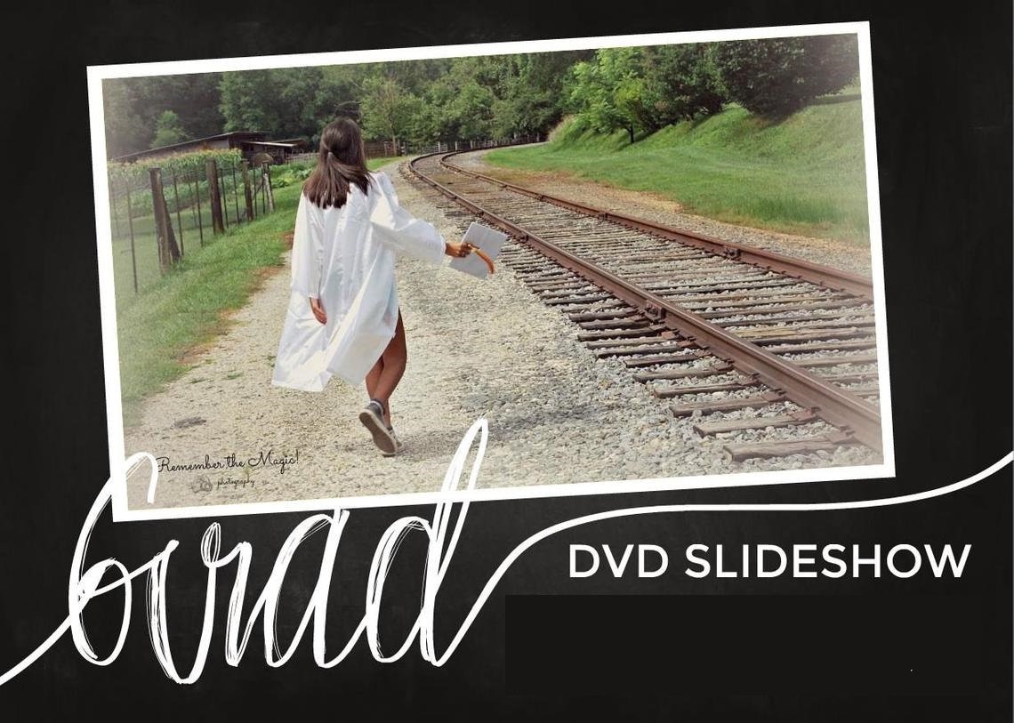 Graduation DVD Personalized Photo Slideshow Video & Picture Memory ...