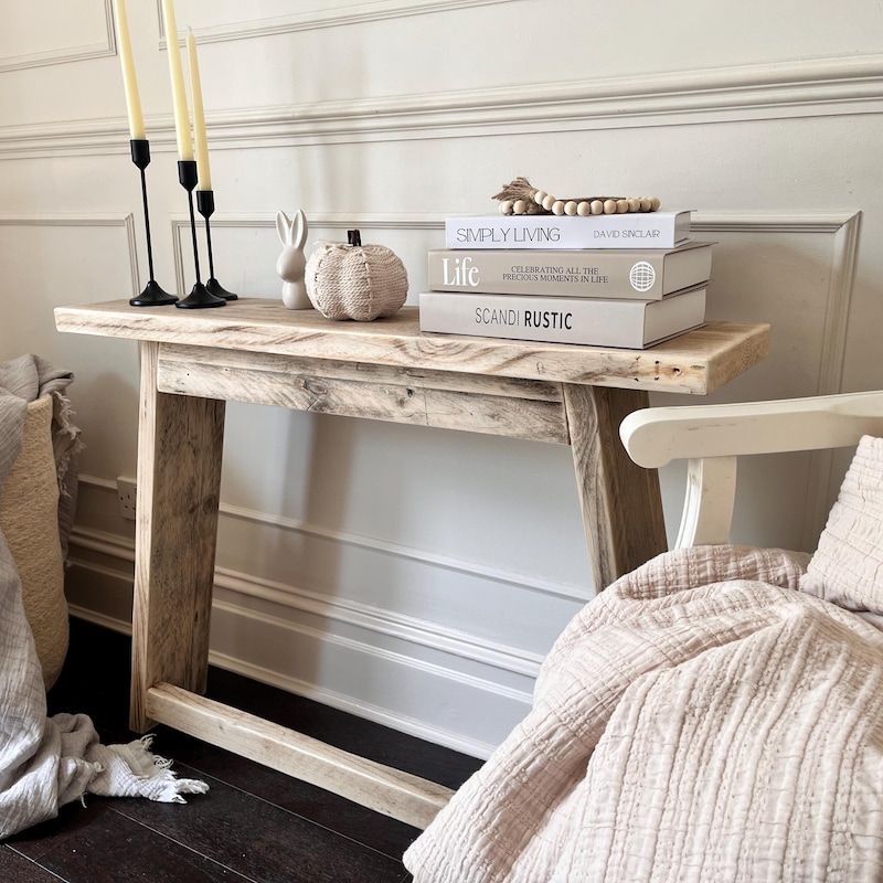 Console Table 70cm Wide - Etsy UK