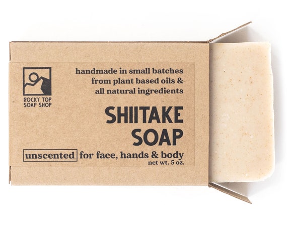 Shiitake Mushroom Soap Kojic Acid Soap Facial Soap | Etsy