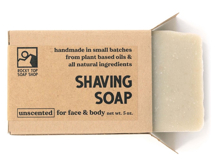 Shaving Soap Shave Soap for Men Natural Soap Homemade - Etsy