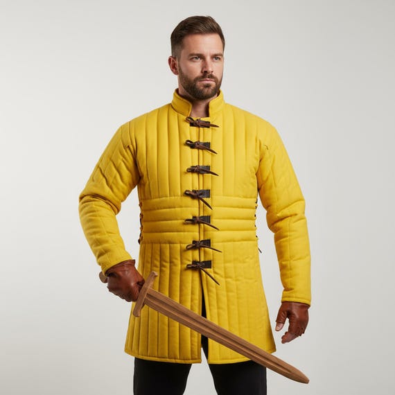 Medieval Costume Gambeson – Cotton Padded Historical … - Gem