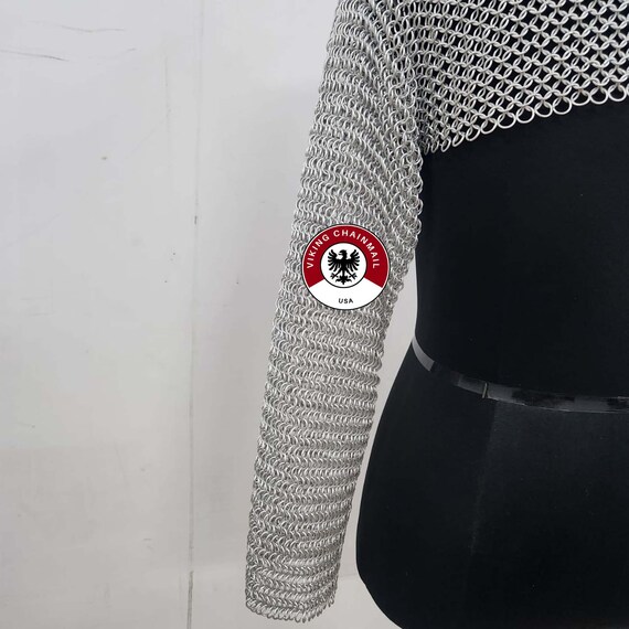 Aluminum Chainmail Shrug: Medieval Costume Ren Faire … - Gem