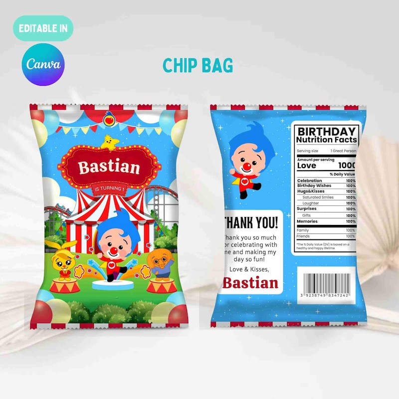 Plim Plim Pink Party Favors - Etsy