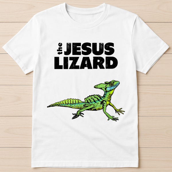 Jesus Lizard Shirt - Etsy UK
