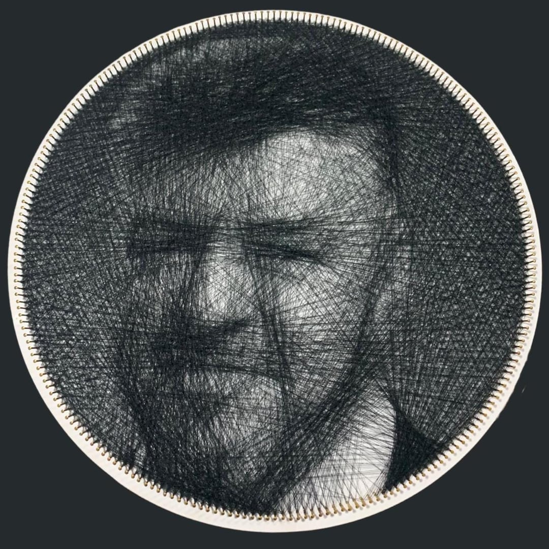 Custom String Art Portrait – Ready to Hang | Personalised Wall Art From Your Photo | Symbolic ...