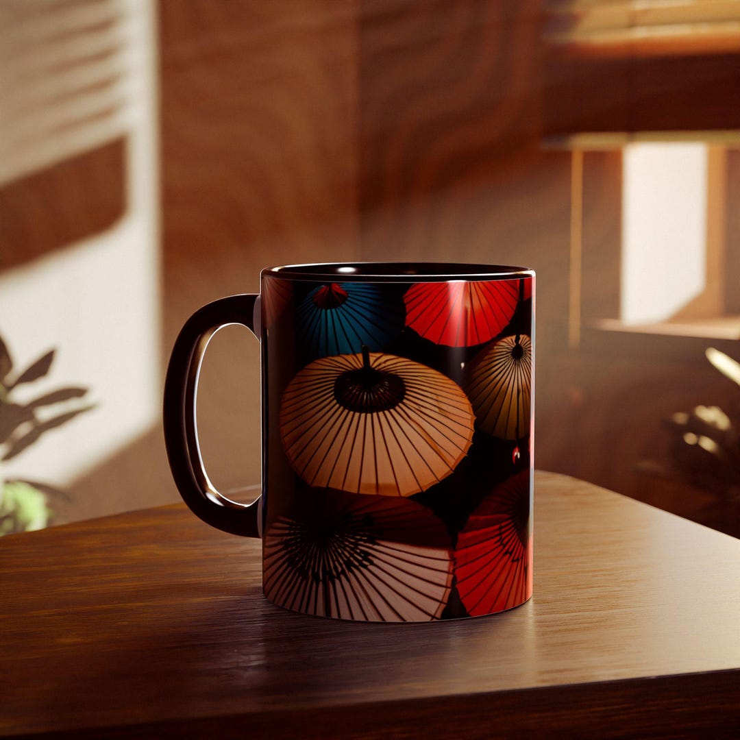 Japanese mug/Japanese umbrella mug - Etsy 日本