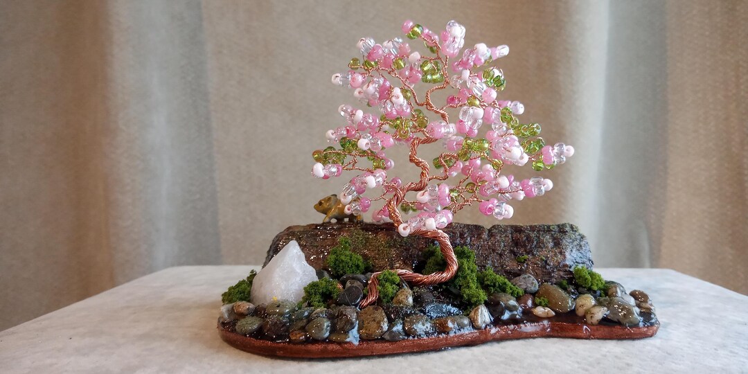 Cherry Chipmunk Wire Tree Scene - Etsy
